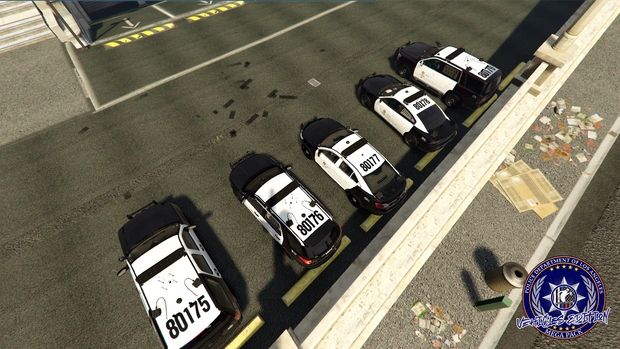 lapd car pack fivem