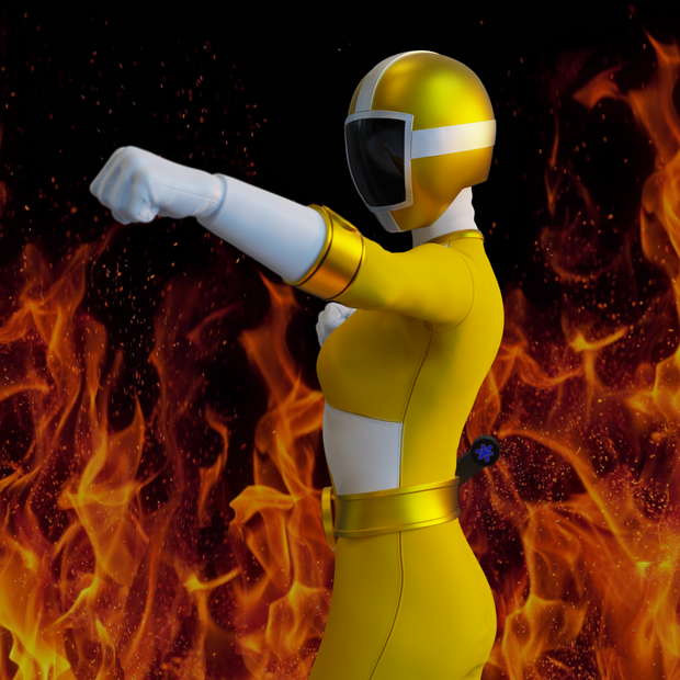 yellow lightspeed ranger
