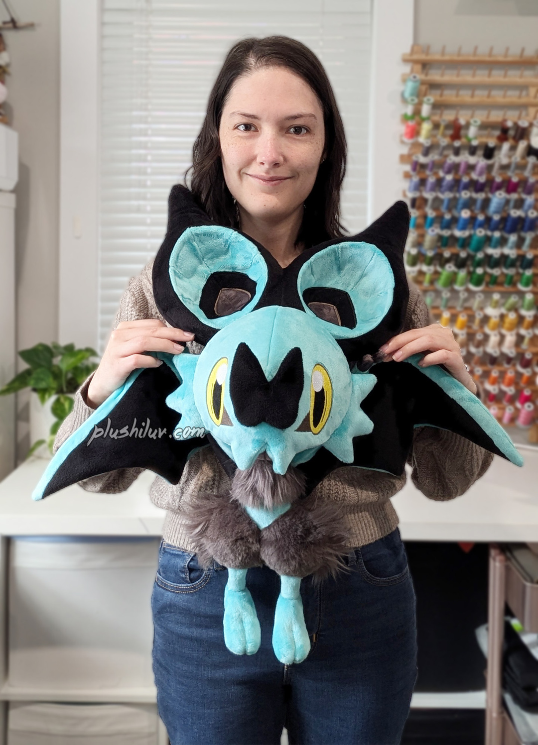 noibat plush pattern