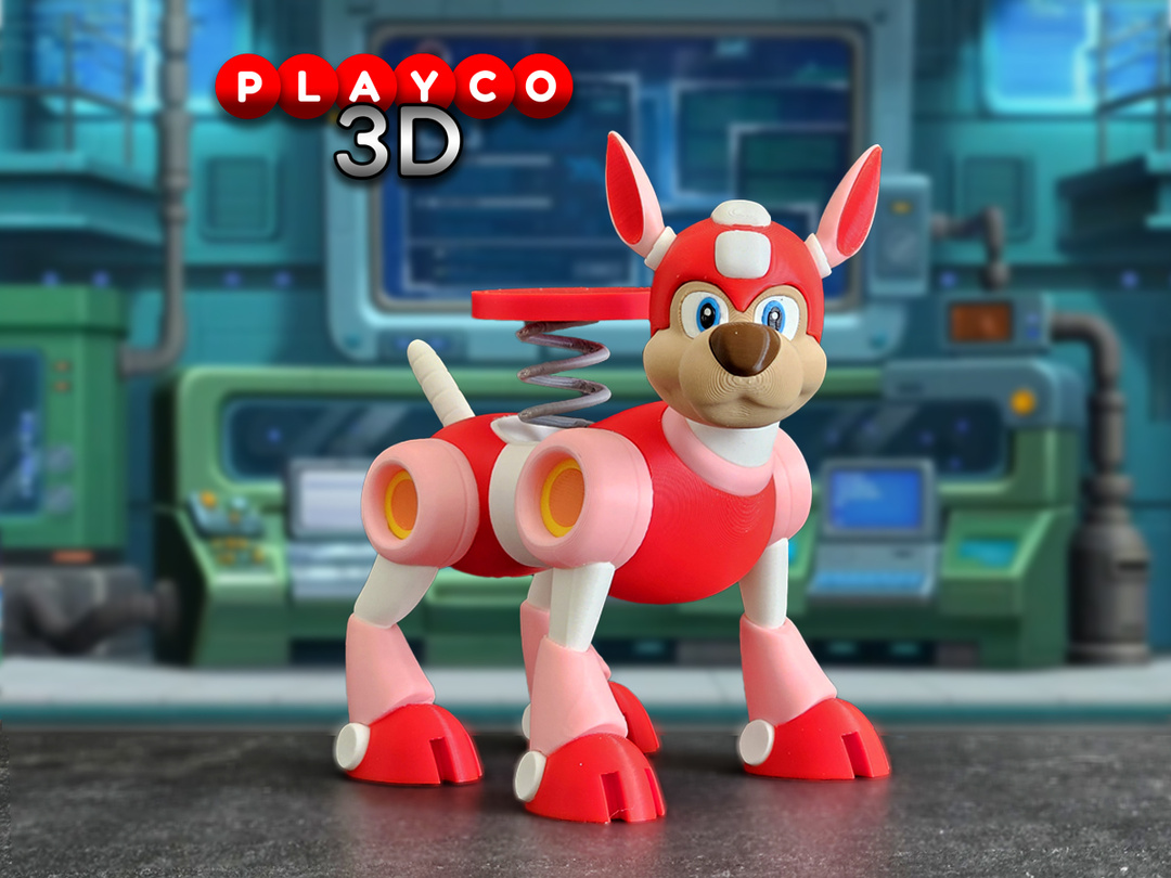 mega man animation 3d