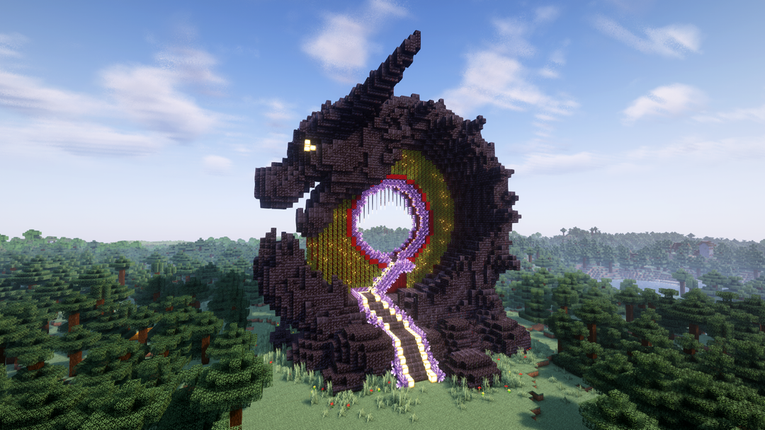 ender dragon statue