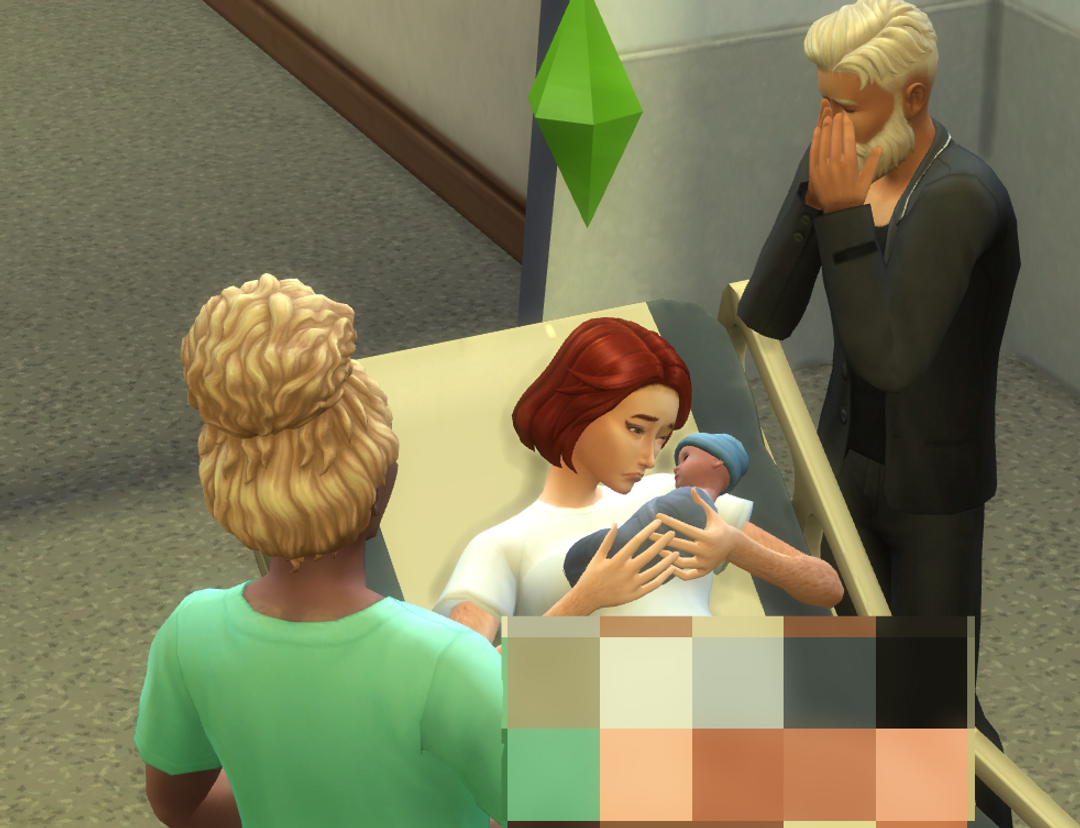 sims 4 pregnant with girl