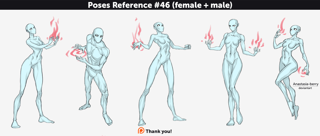 pose reference female