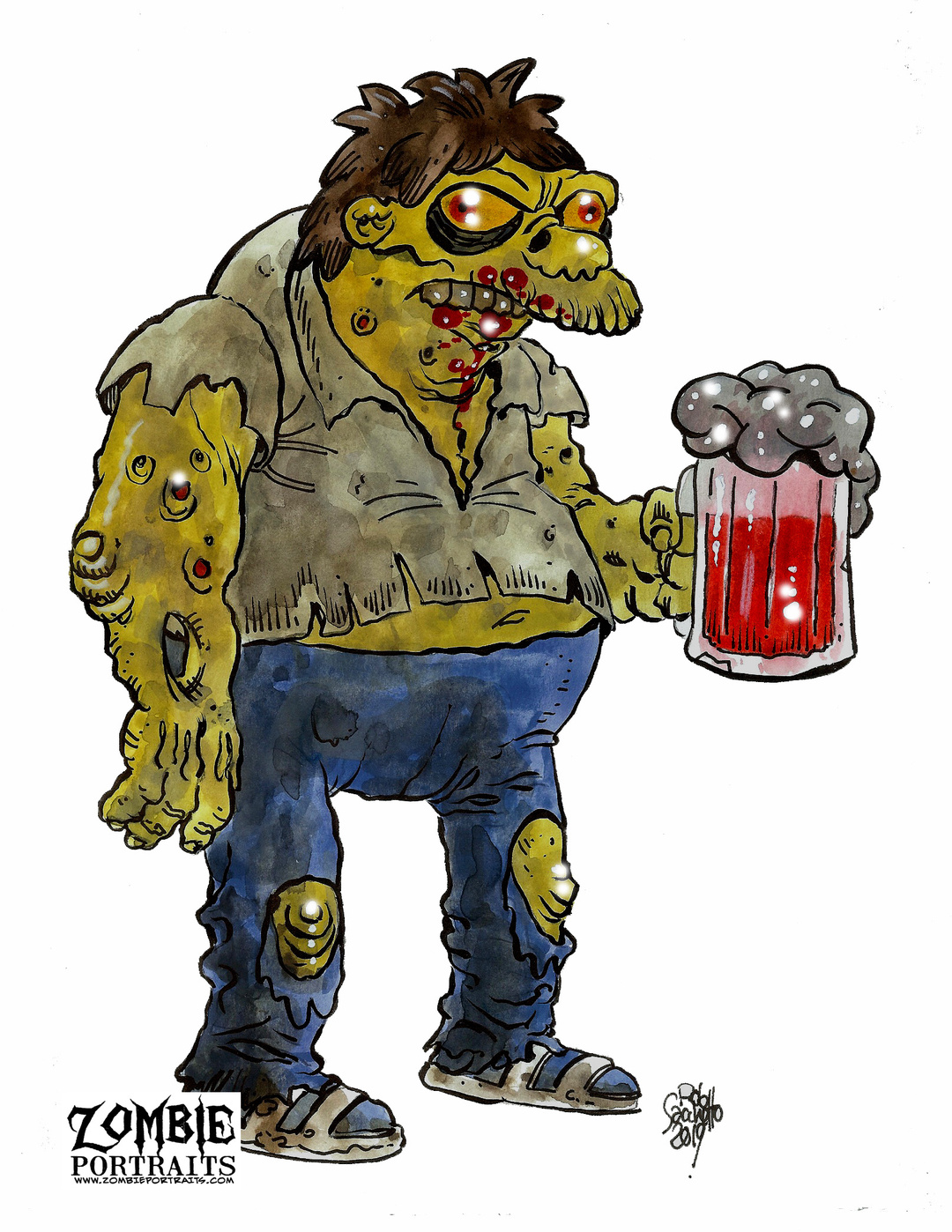 zombie barney