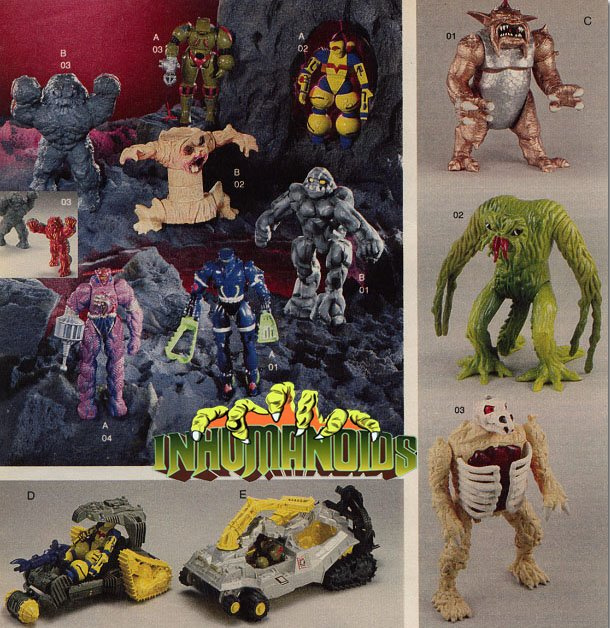 inhumanoids decompose figure