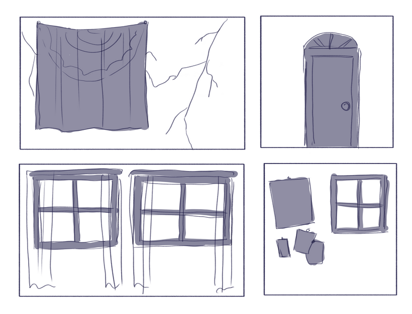 drawing backgrounds for comics