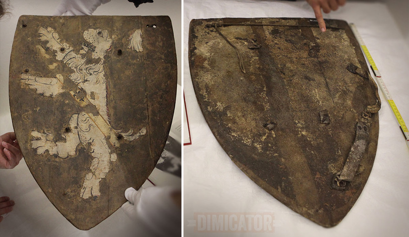 medieval shield weight