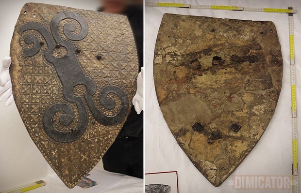 authentic medieval shield
