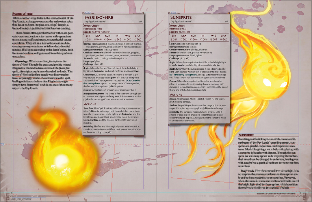 fire elemental dnd stats