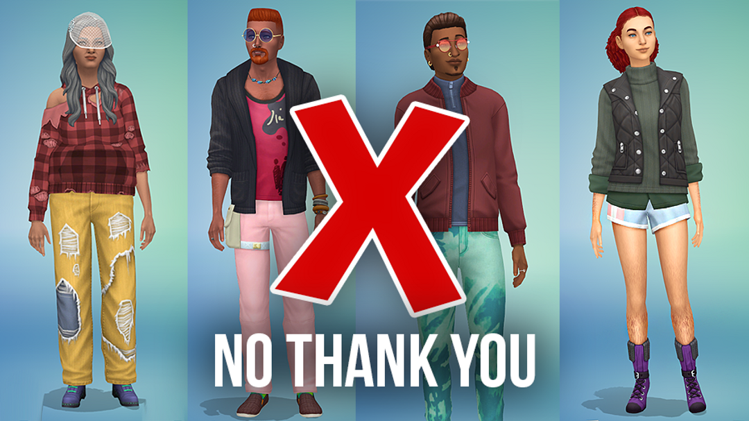 sims 3 clothes default replacement