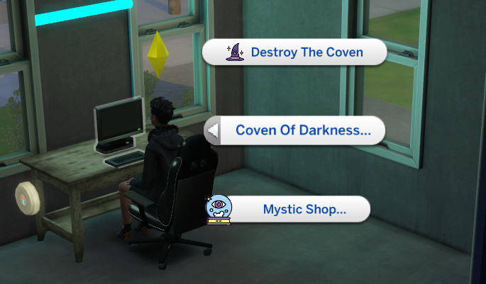 destroy computer sims 4