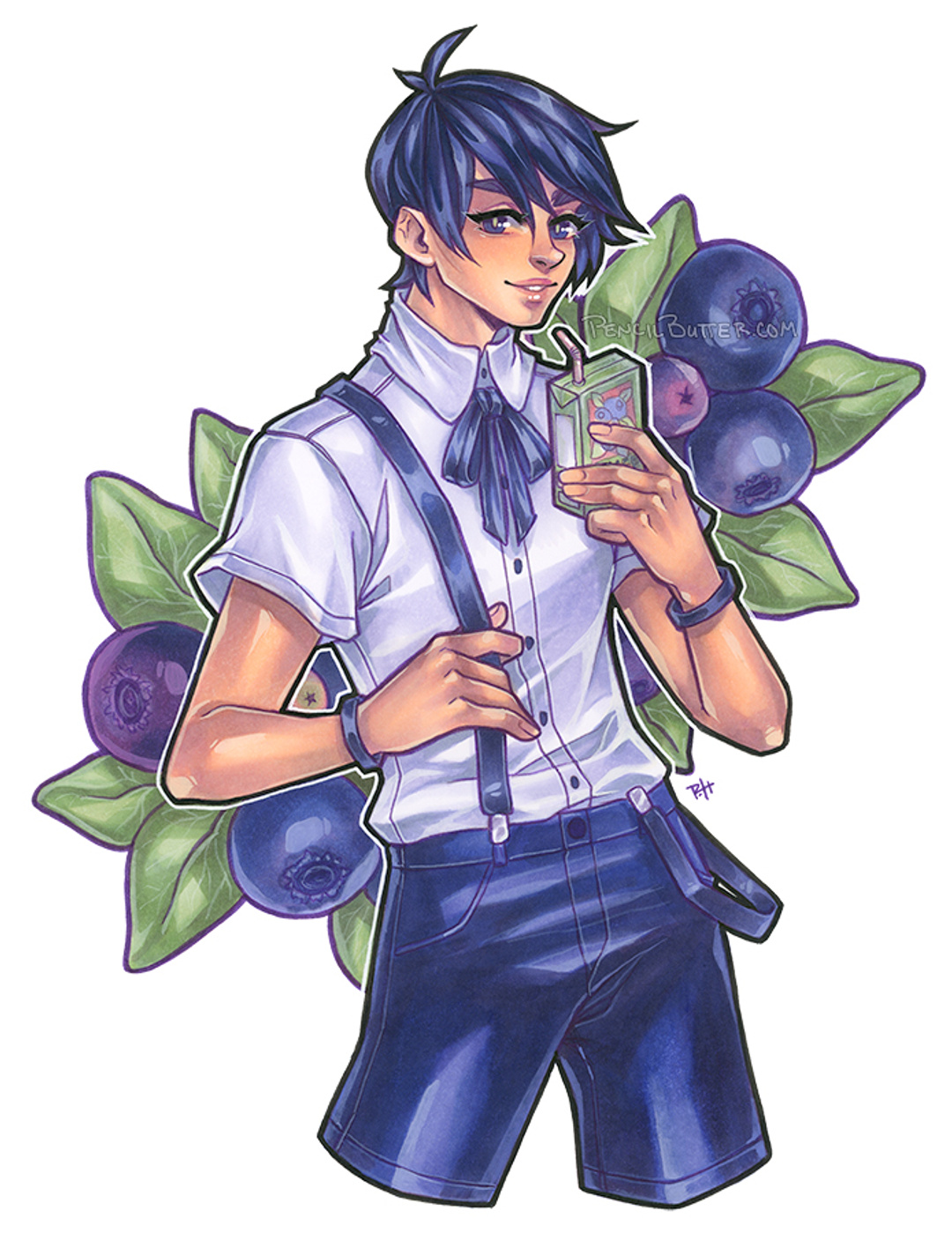 deviantart blueberry boy