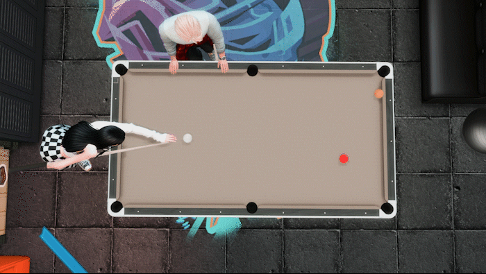 sims pool table